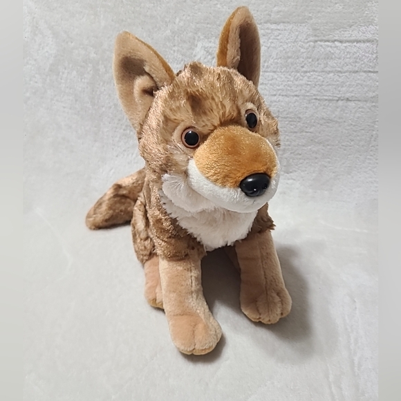 Wild Republic | Toys | Wild Republic Brown Coyote 2 Plush Cuddlekins ...